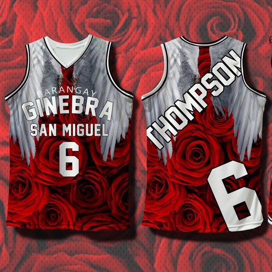 BARANGAY GINEBRA SAN #6 JERSEY | Big Face Jersey | Full Sublimation ...