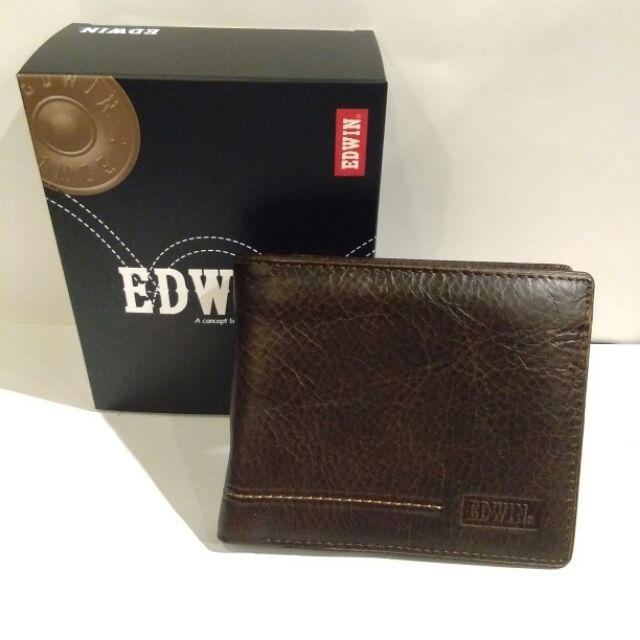EDWIN LEATHER WALLET ( EWEM30751 ) | Shopee Philippines