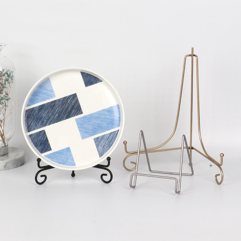 Photo Frame Bracket XL Iron Clock Sitting Plate Decoration Disc ...