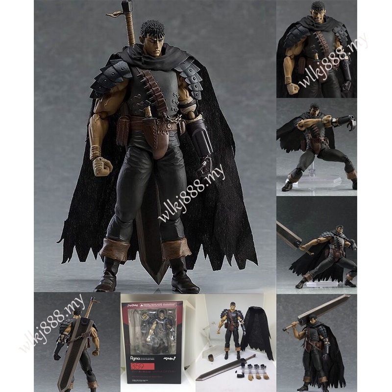 Berserk Figma 359# Guts Change Face Anime Action Figure Toys Model ...