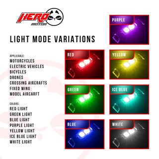 Drone Strobe Light Motorcycle Flashing Light 7 Colors Slow Fast ...