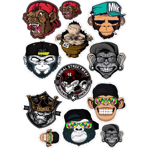 random sticker set laminated glossy set in a4 size | Shopee Philippines