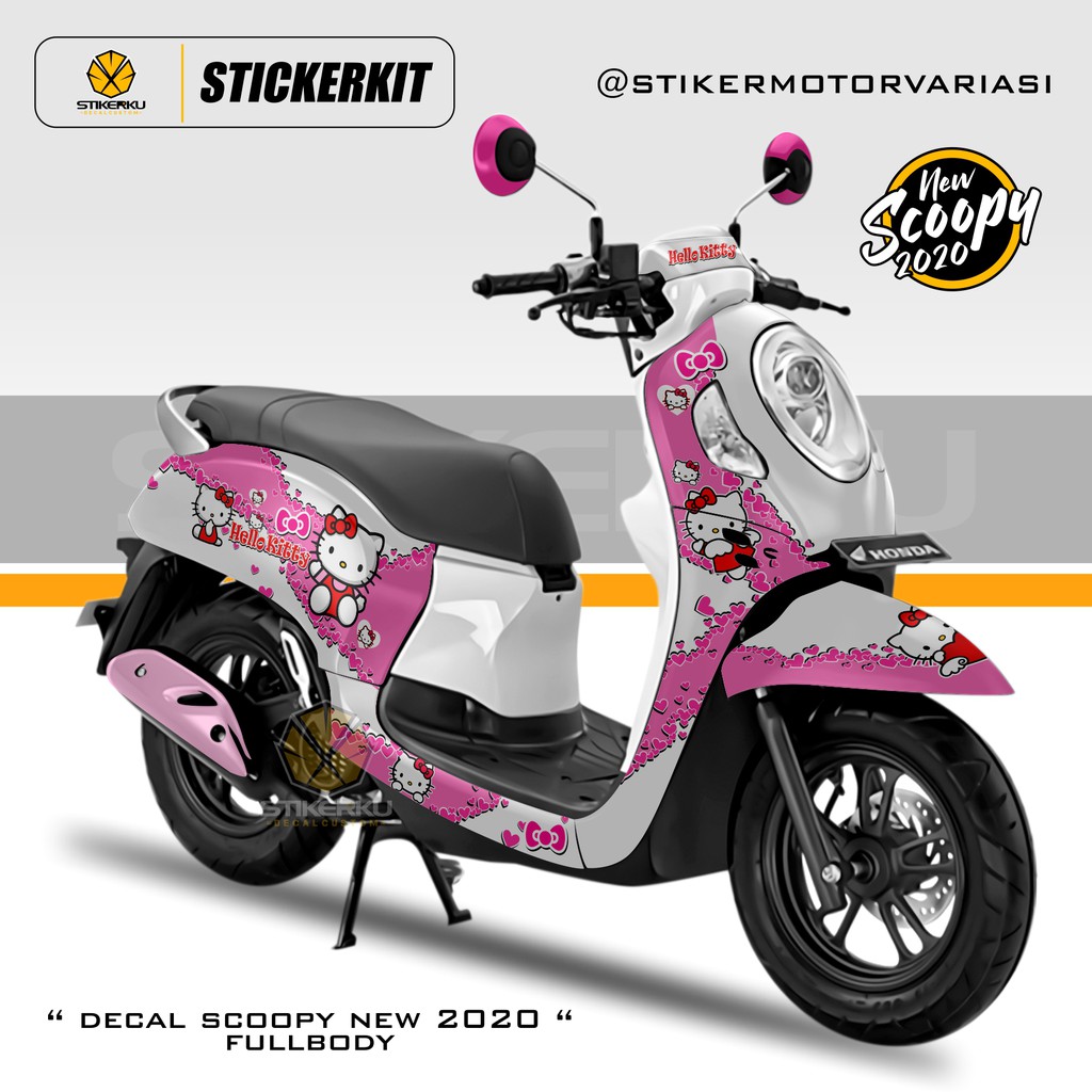 Decal SCOOPY 2020 - 2021/STICKER SCOOPY NEW/FULLBODY/CUSTOM/SCOOPY NEW ...