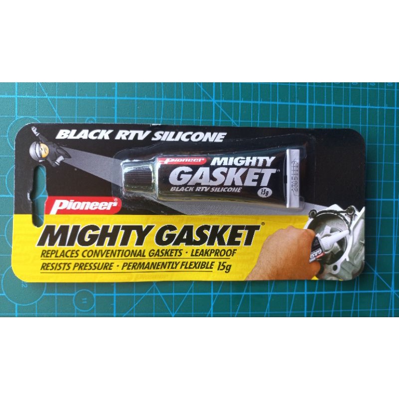 Pioneer Mighty Gasket Hi-Temp RTV Silicon / Grey / Black | Shopee ...