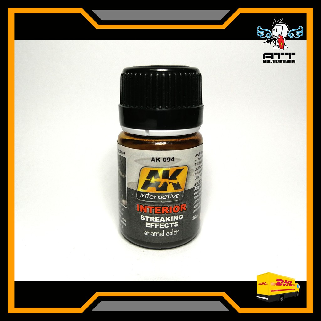 AK094 INTERIOR STREAKING EFFECTS 35ML AK WEATHERING (Gunpla Gundam ...