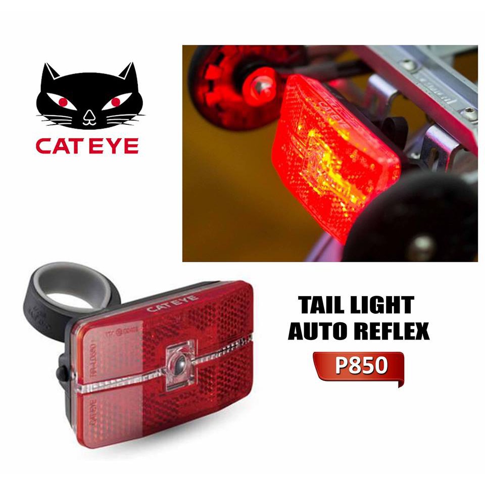 Cat Eye Auto Reflex Rear Light for Bicycles | Shopee Philippines