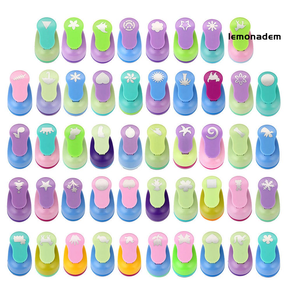 Lem Kid Craft DIY Scrapbook Cards Making Paper Shaper Mini Hole Punch ...