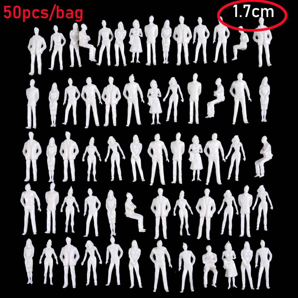 LAYOR ABS Plastic People Figures Human Scale DIY Character Model ...