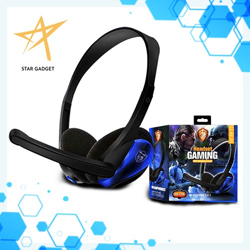 Headset AKZ GM-006 For Gaming/Online Schooling Headphones 360° Sound | Shopee Philippines