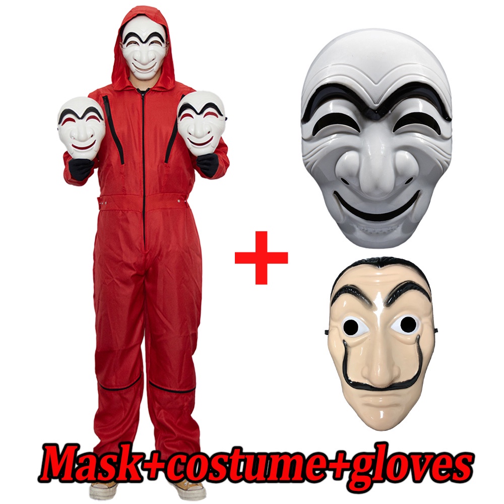 Money Heist Korea Cosplay Costume Joint Economic Area Korean The House ...