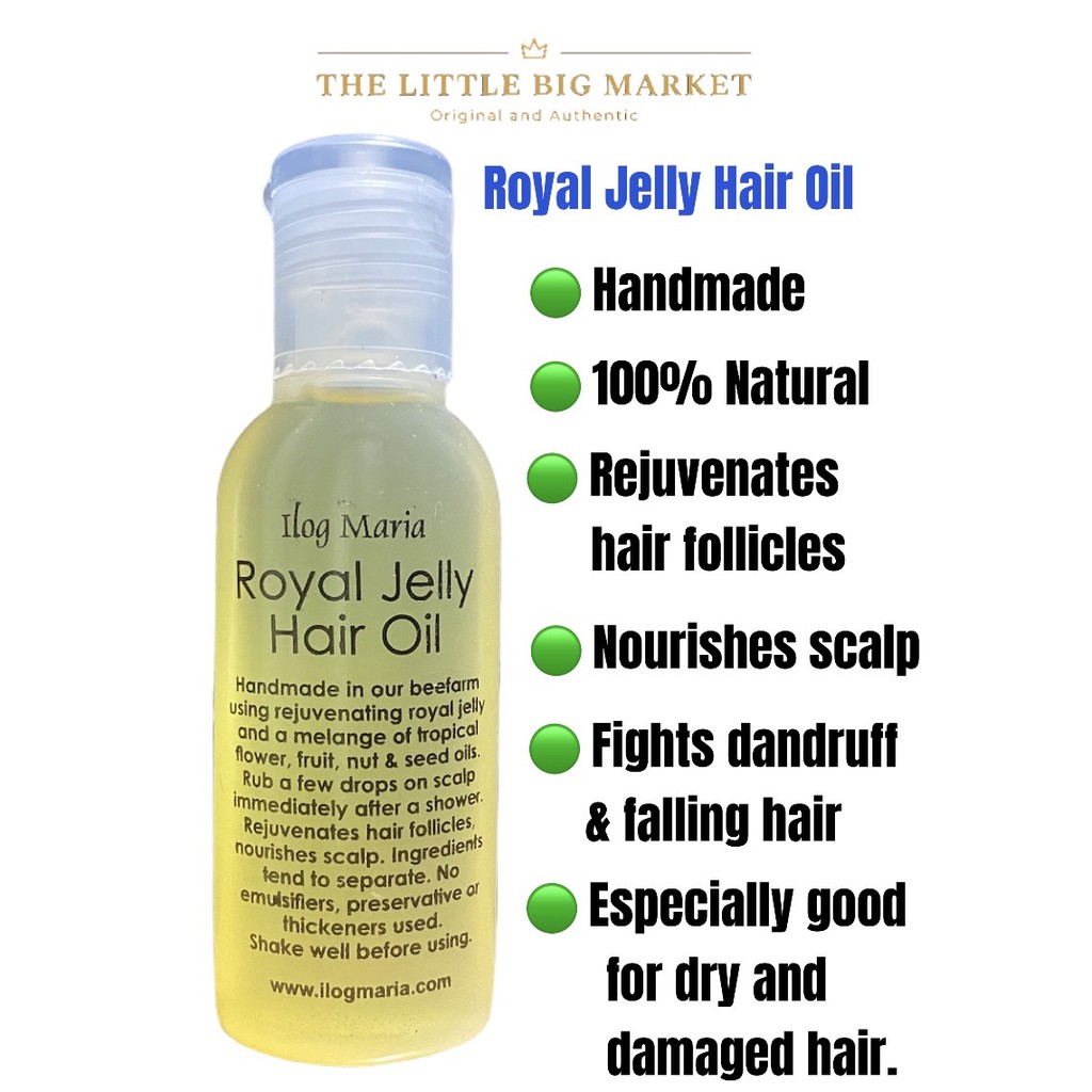 Ilog Maria Royal Jelly Hair Oil 50ML | Shopee Philippines