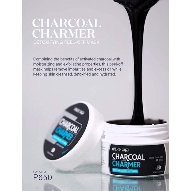 Beautederm Charcoal Charmer mask 50g | Shopee Philippines