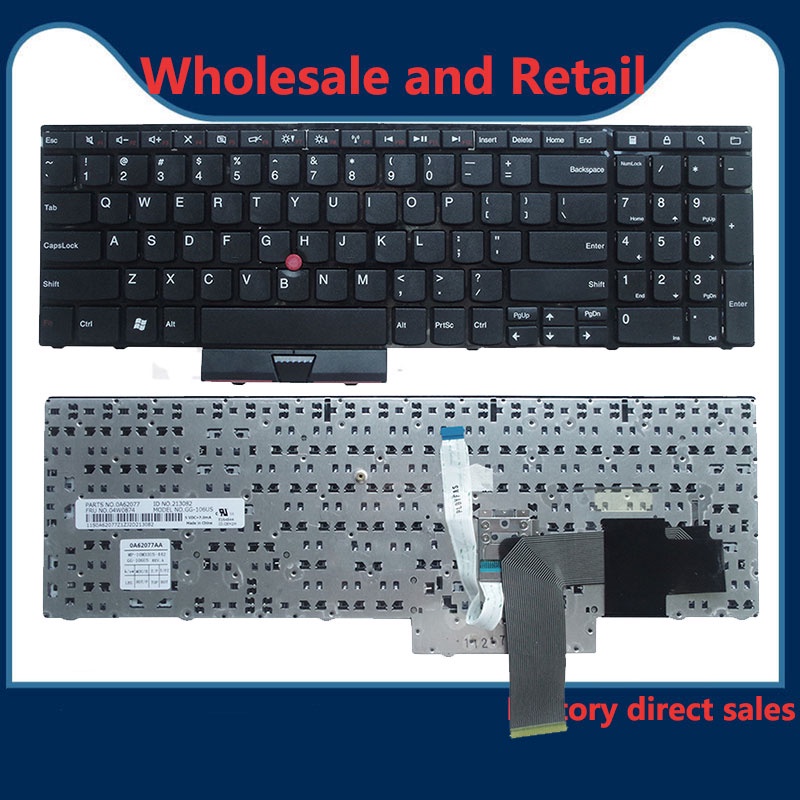 New IBM Lenovo Thinkpad E520 E520S E525 Laptop Keyboard | Shopee ...