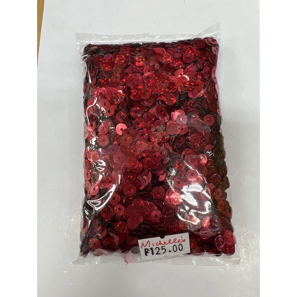 Flat Sequins 4MM and 5MM by 50 Grams | Shopee Philippines