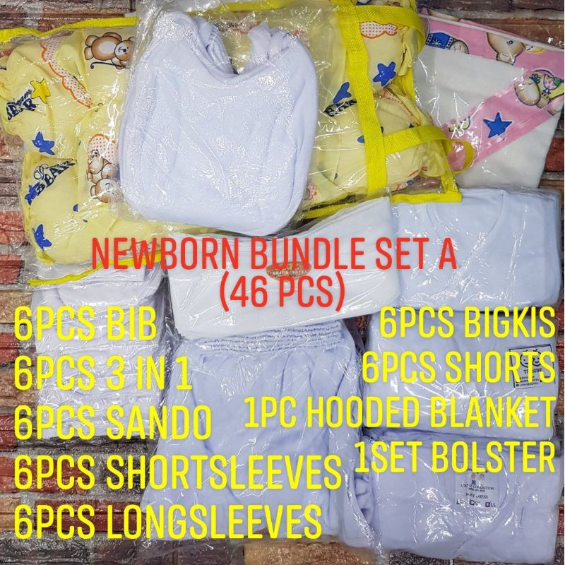 Baby Newborn Bundle Set A & B | Shopee Philippines