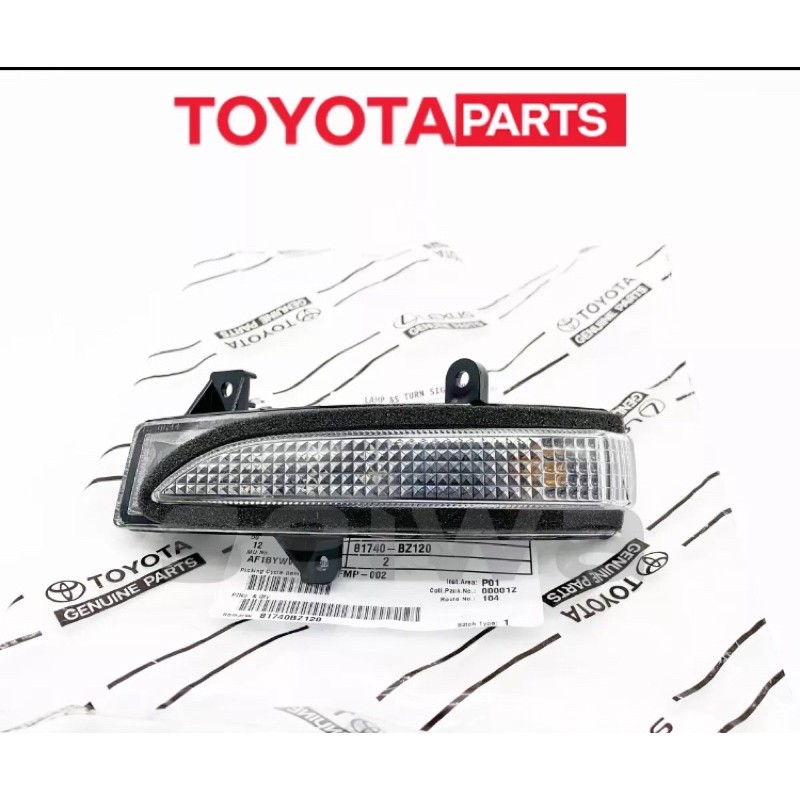 Toyota Wigo Side Mirror Turn Lamp LH [2017 - 2022] - 81740-BZ120 ...