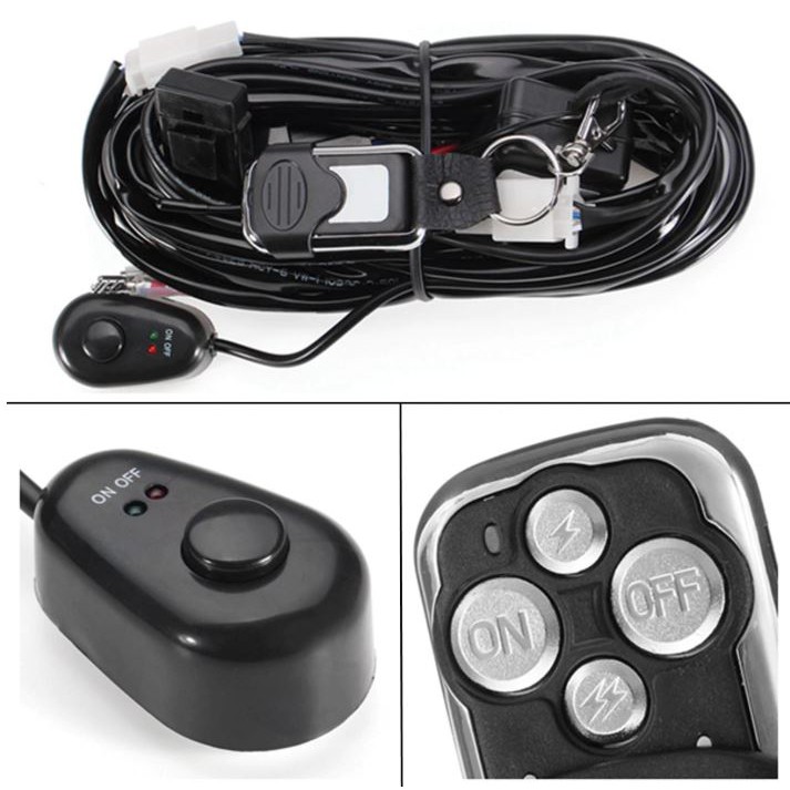 Remote Control Wiring Harness Switch Relay Fuse With Flashing Step Box ...