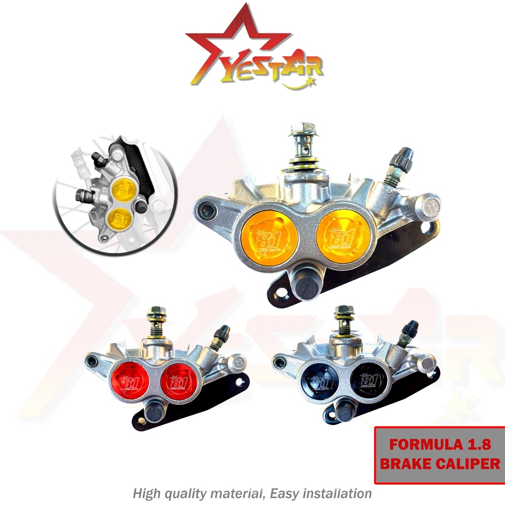 YESTARRACING formula Caliper For Wave 125/Xrm/Rs 125/Sym Bonus Stock ...