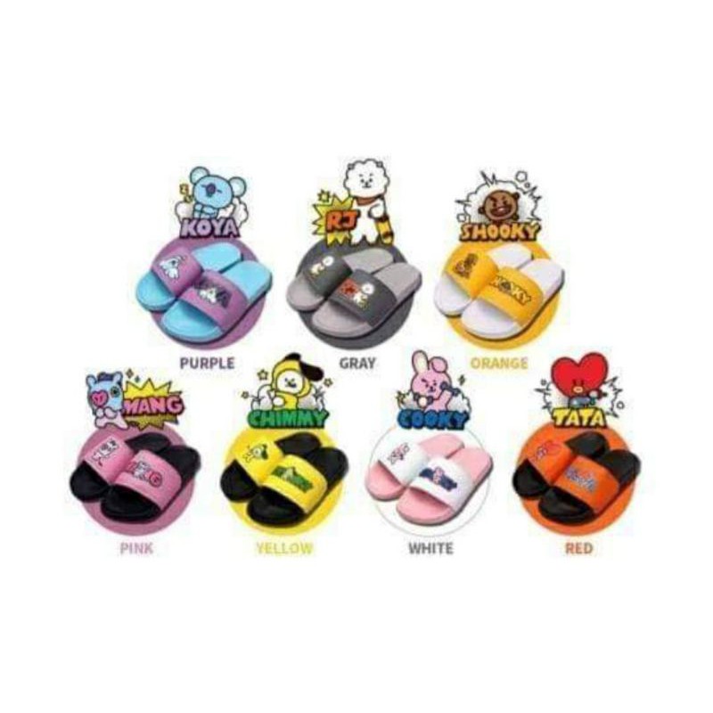 BT21 SLIPPER (OFFICIAL) | Shopee Philippines