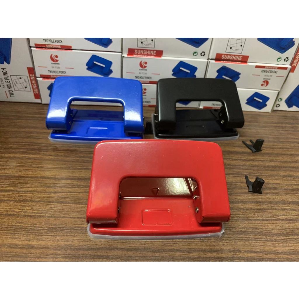 7230 High Quality Two-Hole Paper Puncher with Waste Collection School ...
