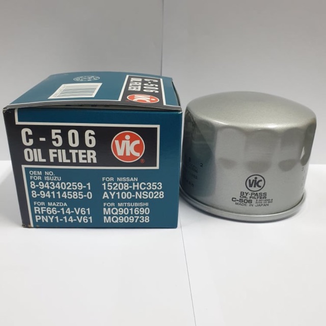 Vic Oil Filter C-506 for Ford/ Isuzu Elf/ Mazda/ Delica/ Vanette (C506 ...