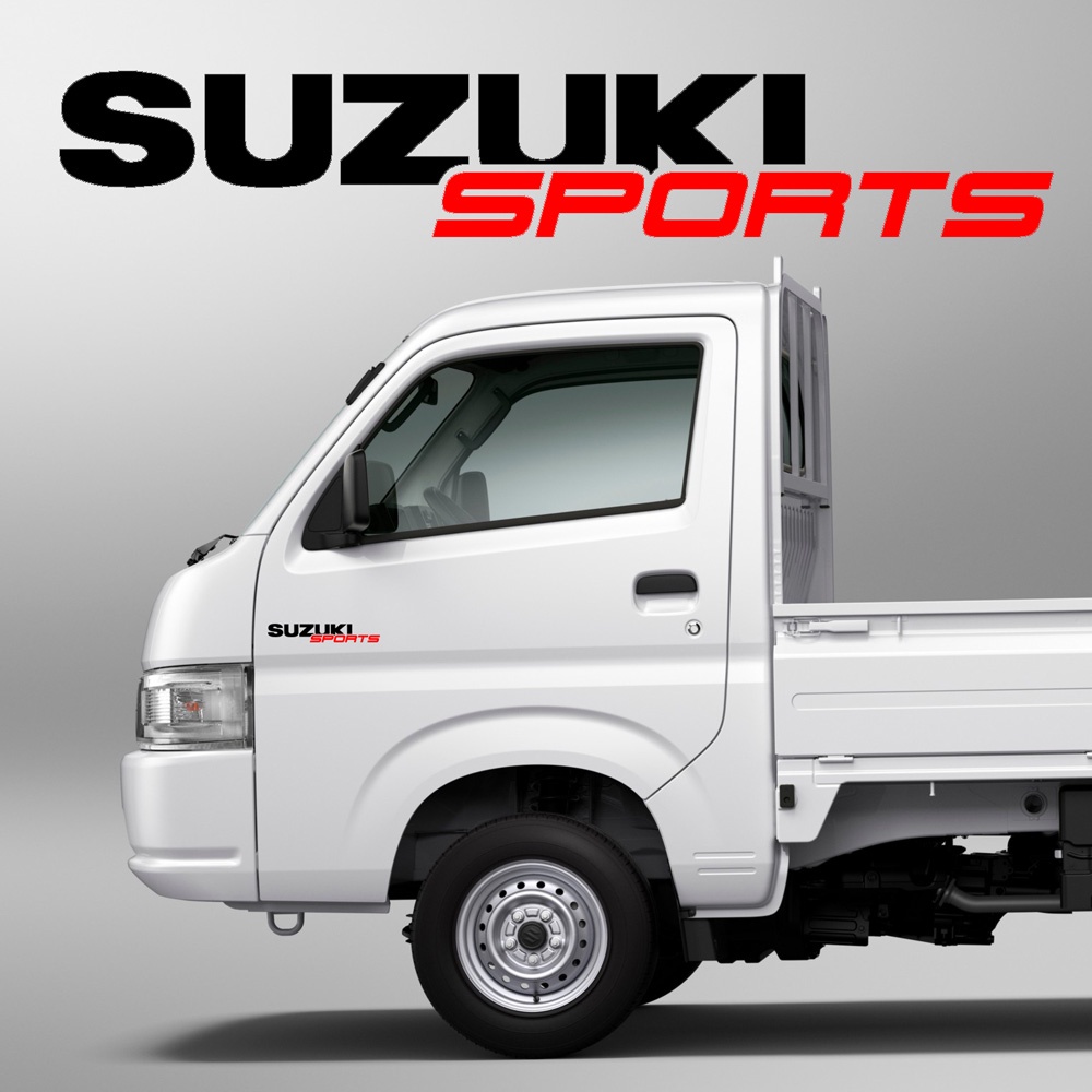 2X Stickers Suzuki Sports Carry | Vinyl Die Cut | Dual Colors ...