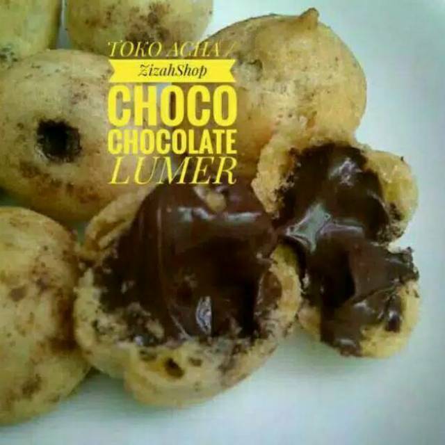 200gr Choco Dry chocolate Soes Choko Melted chocolate Sus Cake FRESH ...