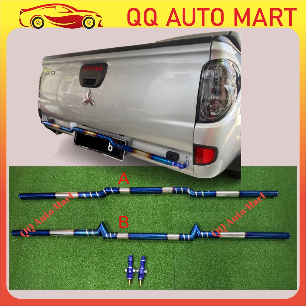 CAR UNIVERSAL BUMPER TITANIUM BAR CRASH BULL BAR | Shopee Philippines