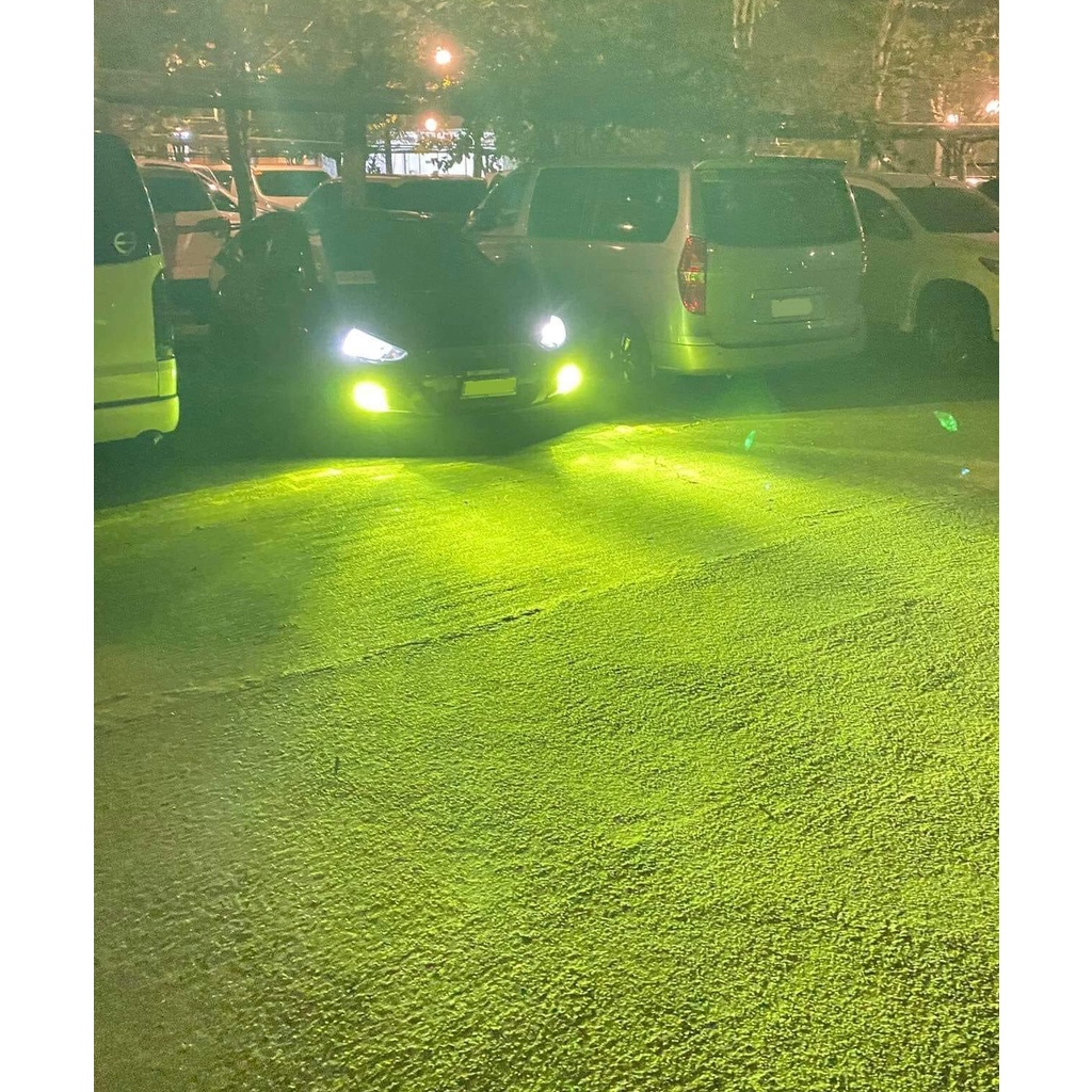 Lemon Green H11 Socket LED Car Fog Light Fog Lamp Bulb | Shopee Philippines