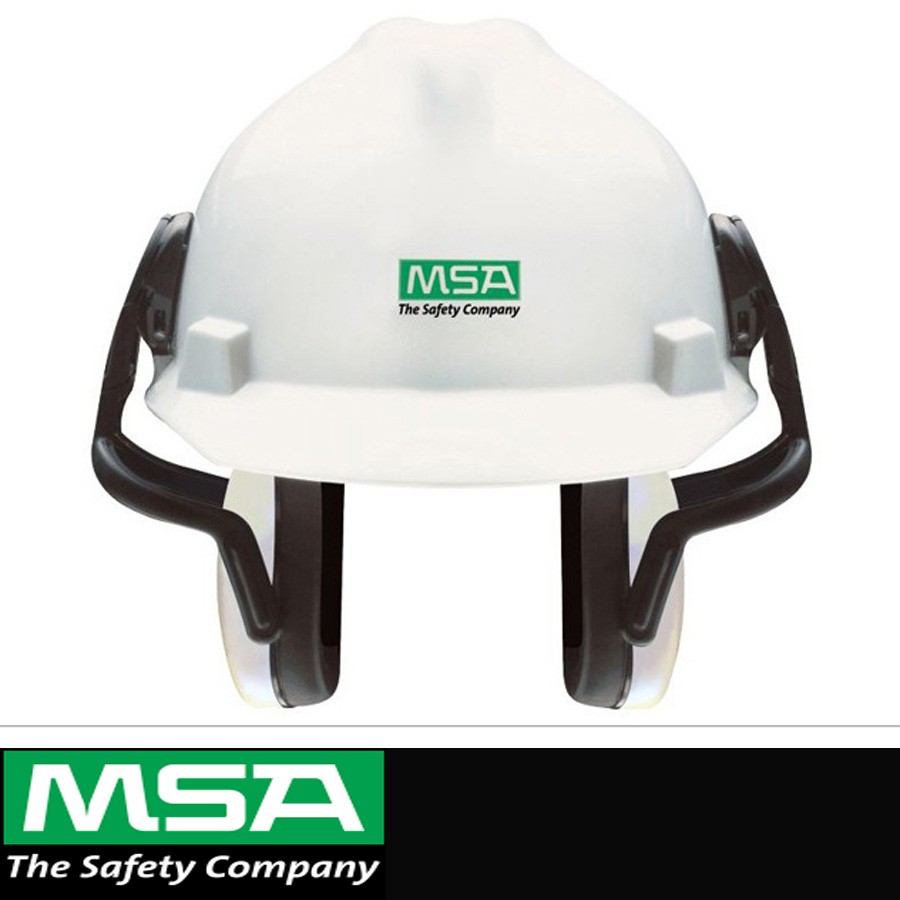 MSA Ear Muffs,HAttenuation, white, balaclava,SNR：28dB MSA 10087430 ...