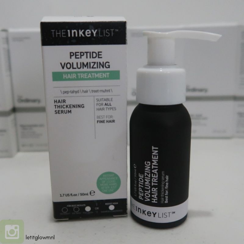 Inkey List Peptide Volumizing Hair Treatment | Shopee Philippines