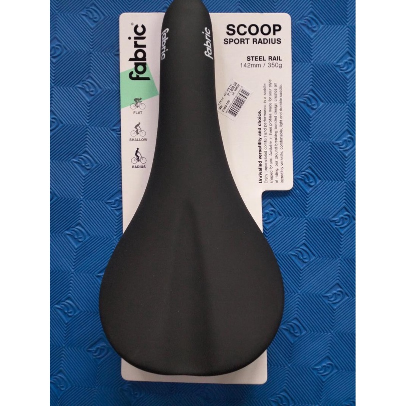 Saddle Fabric SCOOP SPORT RADIUS STEEL RAIL | Shopee Philippines