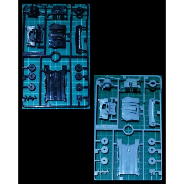Tamiya AR Chassis internals (A-parts) without plastic eyelets - [ABS ...