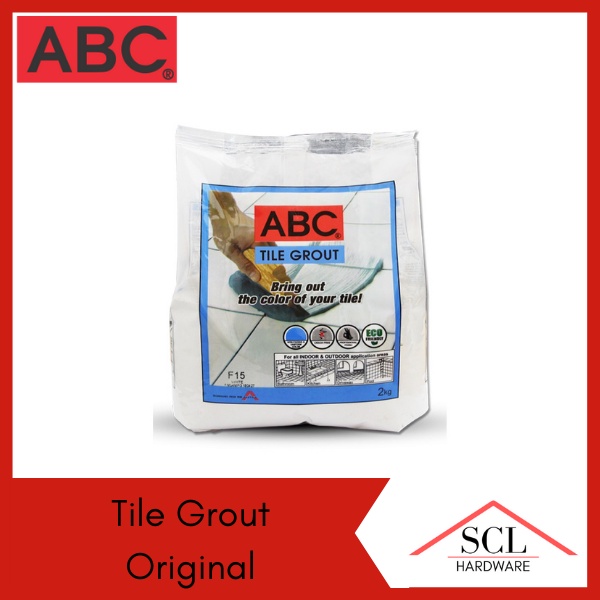 ABC Tile Grout Original 2kg | Shopee Philippines