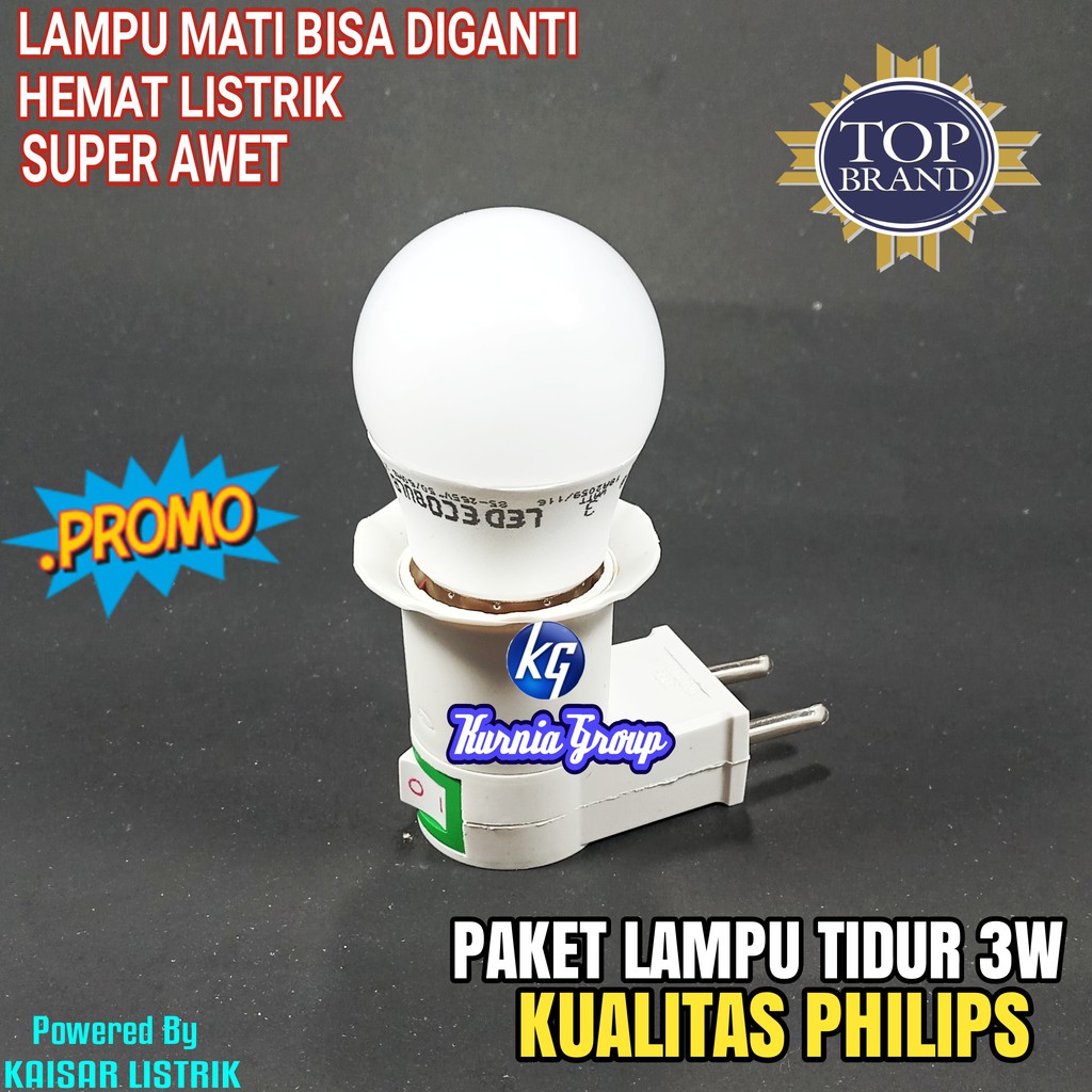 3W BED LIGHT PACKAGE PHILIPS QUALITY MINI LAMP LIGHT NIGHT 3 WATT ROOM ...