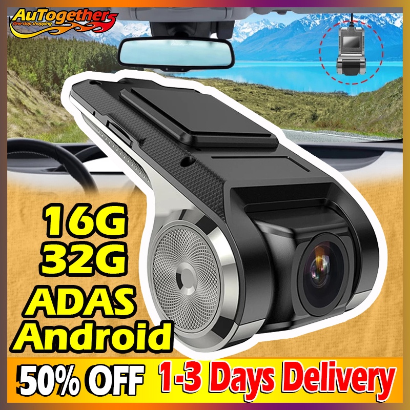 [FOR ANDROID] Dash Camera Car Recorder FHD 1080P ADAS WIFI Dash Cam DVR ...