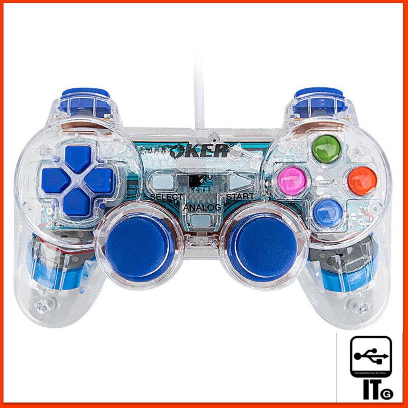 OKER (U-707) IMAC Blue Analog Joystick Controller | Shopee Philippines