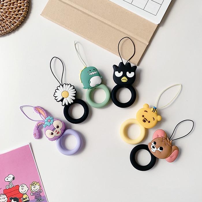 Cute Stellalou BADTZ-MARU Keychain Pendant Keyring Key Chain holder ...