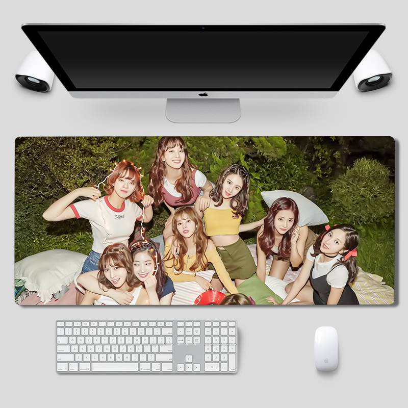 Hallyu Star TWICE Mouse Pad Zhou Tzuyu Nayeon Dahyun Jeongyeon ...