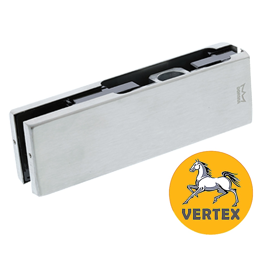 Dorma Top Patch (Fitting for Glass Door) Chrome Original Mirror Finish ...