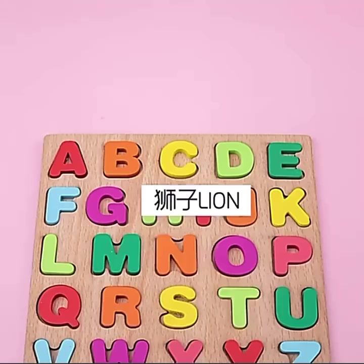 3 in 1 ABC Alphabet Digital Puzzle Wooden Toys Kid Number Letter shape ...