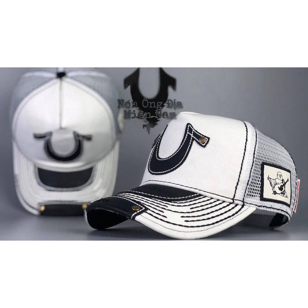 U logo Ong Dia hat (genuine leather - white) | Shopee Philippines