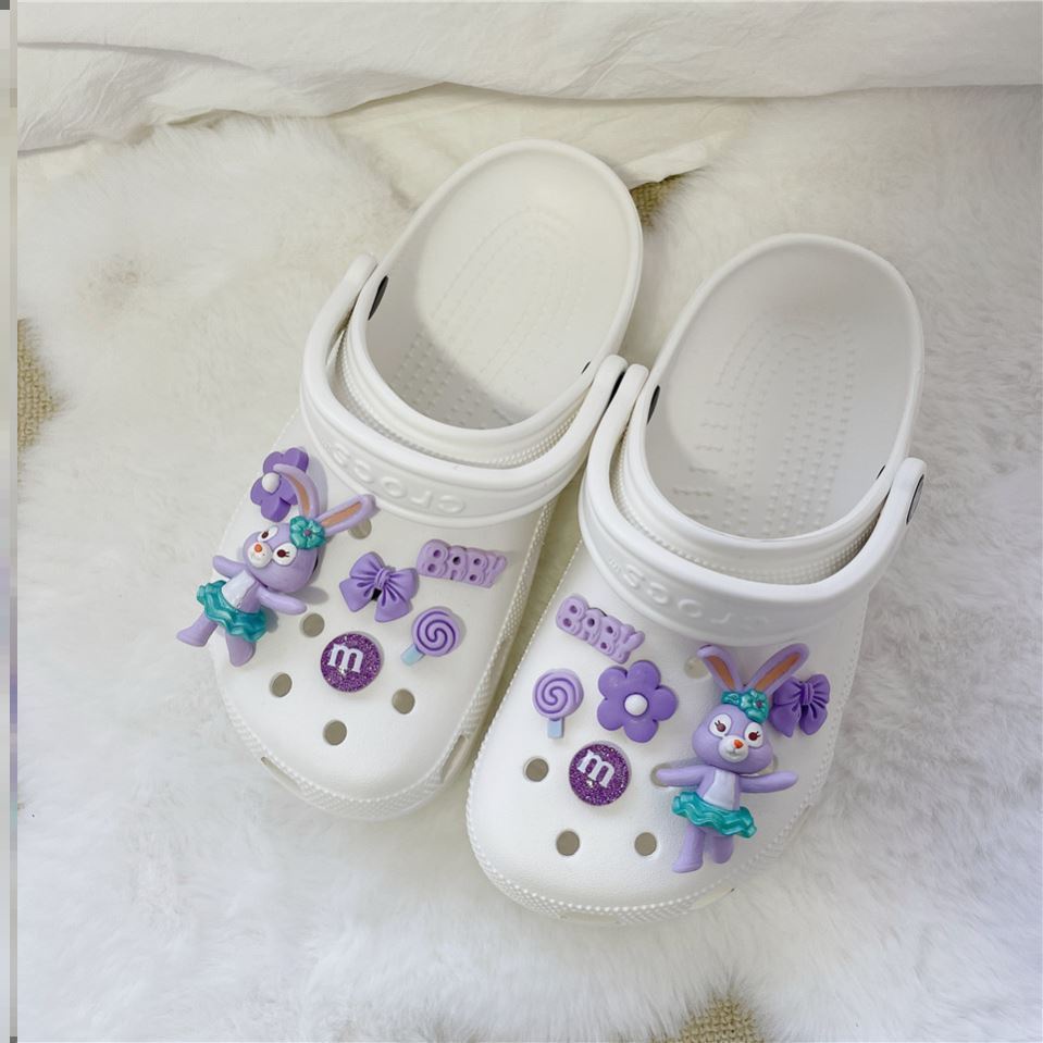 Disney Button Shoes Charm -croc /jibz /Button croc /Charm/DIY-Cute ...