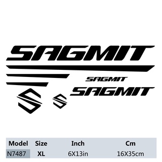 SAGMIT Bike Frame Stickers Bicycle Stickers Die-cut Vinyl Decal MTB ...