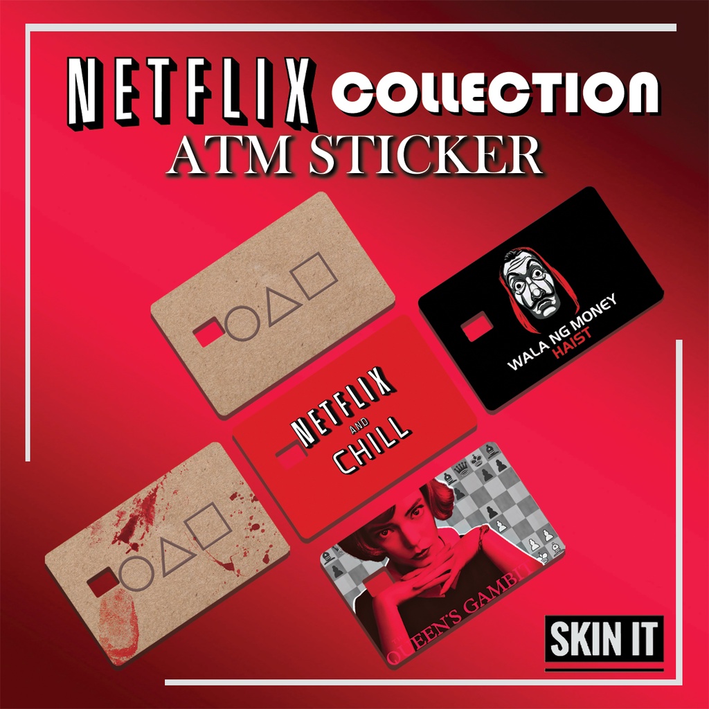 Netflix Card Stickers for ATM or Beep Cards | Shopee Philippines