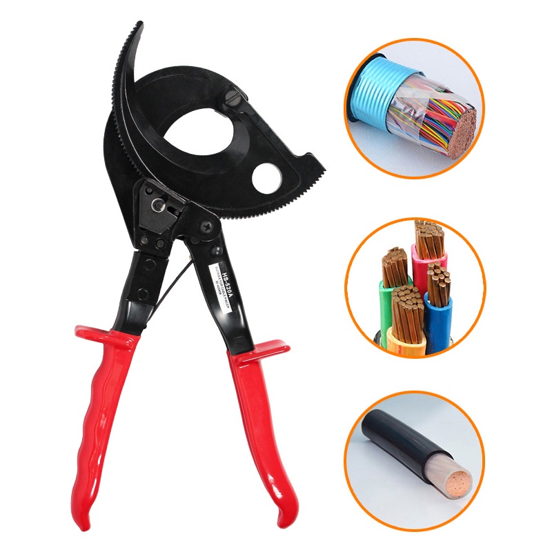 240mm² Ratchet Cable Cutter Plier Ratchet Wire Cutter Plier Hand Tool ...
