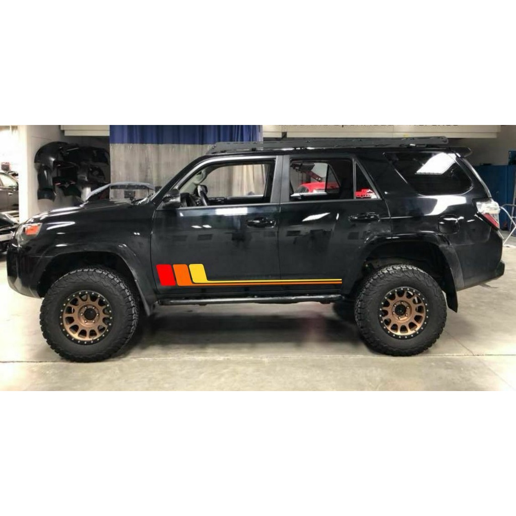 X2 Retro Decal Stripes for Toyota 4Runner 5th generation | Shopee ...