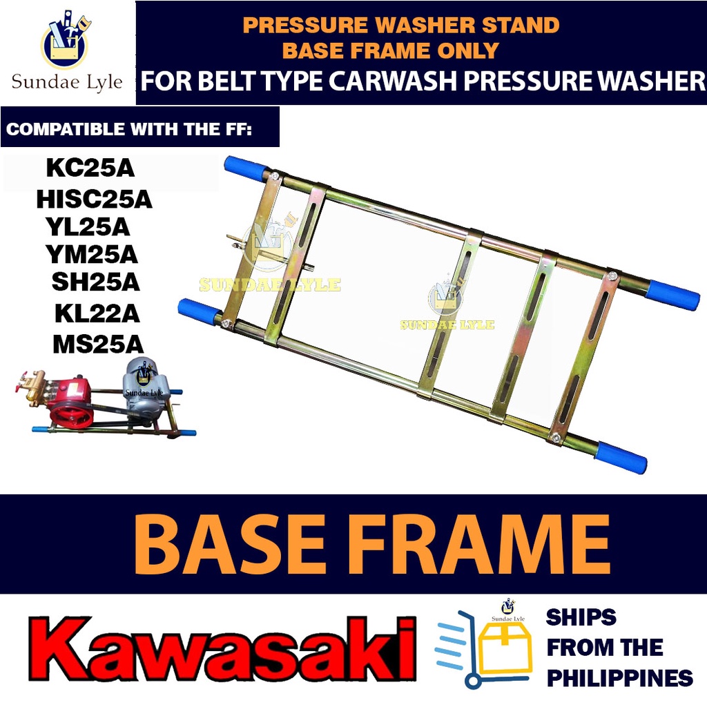 Power Sprayer Stand Base Frame Only for Car Wash Belt Type Automobile ...