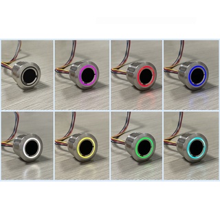 R503-5V RGB LED DC5V UART MX1.25-6Pin Waterproof Capacitive Fingerprint ...