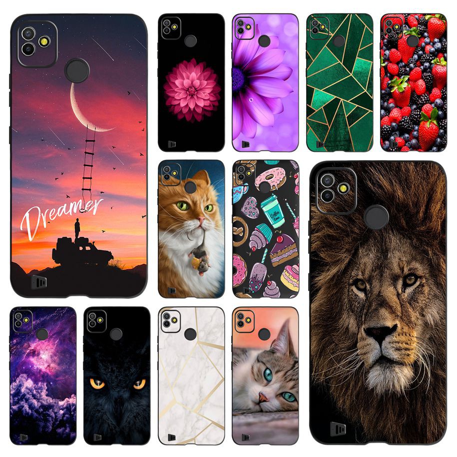 Tecno Pop 5 Case Luxury Dreamer Shockproof Bumper Phone Case Tecno Pop ...